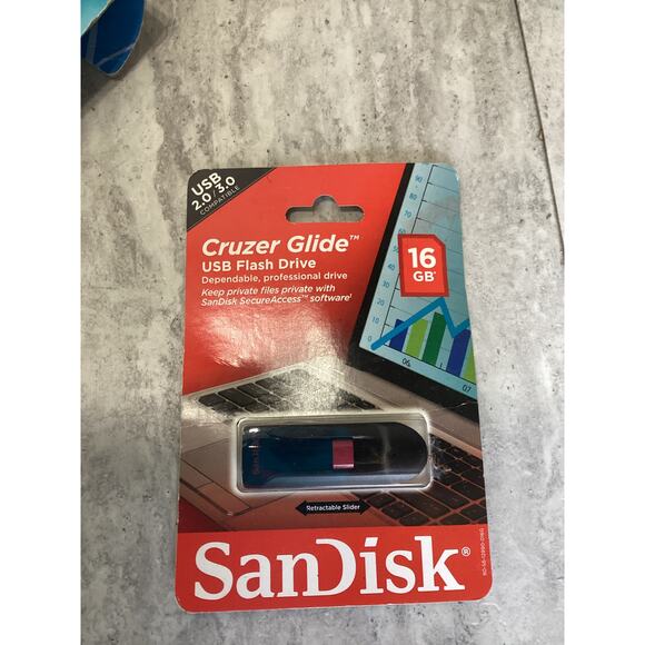 Sandisk | Other | Sandisk Cruzer Glide 6gb Usb 230 Flash Drive ...